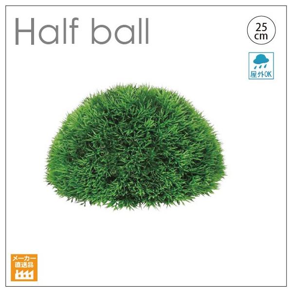 【商品情報】25cmグリーングラスハーフボール■サイズ：25 x 25 x 12.5cm※2個合わせると球体になります。<関連キーワード>グリーン グラス ハーフボール 植物 デザイン ポット CT触媒加工 無光触媒 消臭 除菌...