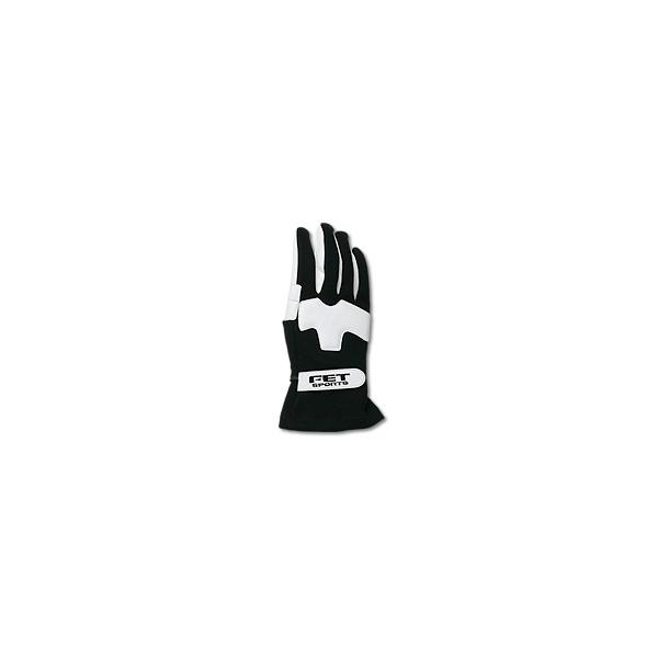 FET 3Dライトウエイトグラブ　BLK/WHT S　日本製　在庫有り　◆価格：7,150円（税込）◆カラー：BLK/WHT◆サイズ：S◆素材：コットン+アマーラ（人工皮革）◆特徴・手になじみやすい立体裁断。フィット感に優れ、ステアリングや...