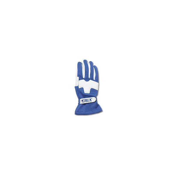 FET 3Dライトウエイトグラブ　BLU/WHT L　日本製　在庫有り　◆価格：7,150円（税込）◆カラー：BLU/WHT◆サイズ：L◆素材：コットン+アマーラ（人工皮革）◆特徴・手になじみやすい立体裁断。フィット感に優れ、ステアリングや...