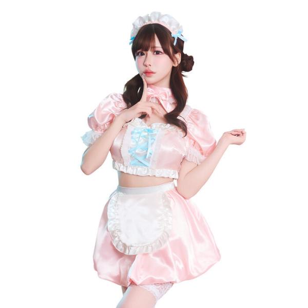 【 ポピードール ネグリジェメイド コスプレ コスチューム かわいいナイトウェア】花言葉が「眠り」の白のポピーをイメージアイコンとしたベビードール&amp;ネグリジェコスチュームシリーズ「poppy doll(ポピードール)」。光沢感のある...