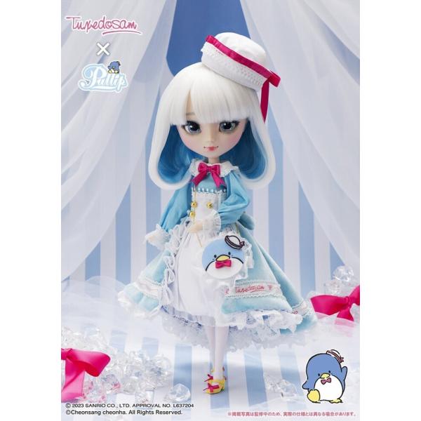 【プーリップ タキシードサム TUXEDOSAM グルーヴ　ドール  着せ替え人形】サンリオの人気キャラクター「タキシードサム」との初コラボレーション！キャラクターの魅力をたっぷり詰め込んだおしゃれなプーリップが登場です♪おしゃれに決めてお...