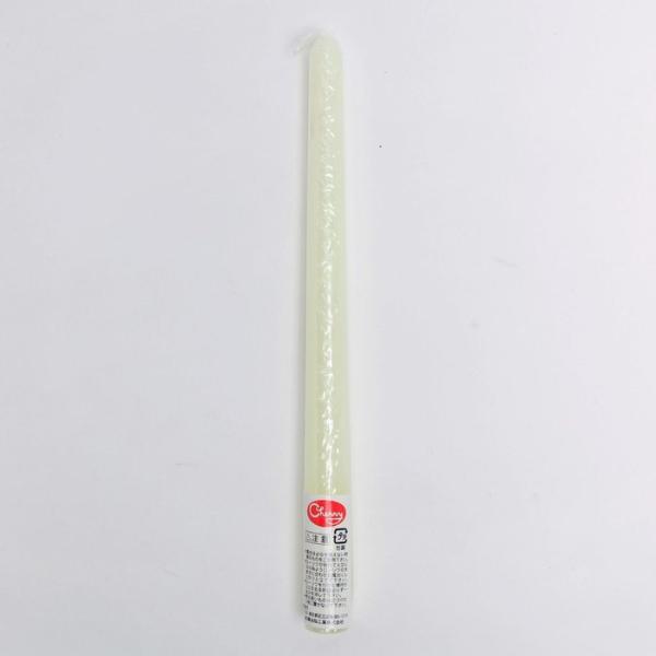 【 10インチテーパーキャンドル シュリンク クリーム 1本入り 25センチ 雑貨 パーティーグッズ インテリア ろうそく】様々なシーンで使用できるスタンダードなテーパーキャンドル。非日常的なキャンドルの明かりは素敵なクリスマスディナーなど...