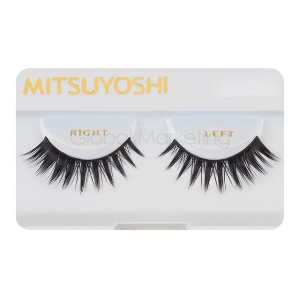 【三善 ミツヨシ アイラシュ S-78つけまつげ 付けまつげ メイクアップ コスプレ 仮装 本格プロ仕様メイク】自然な毛先からステージ用の付けまつげまであります。接着剤はドンピシャンが入っています。42種類 各1,200+税※( )内はリニ...