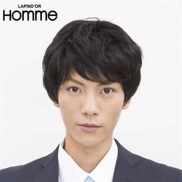 【 メンズウィッグ 男性用かつら セニングショート スタンダードブラック男性用 ウィッグ 】【スタイル】ラパンドアールオム メンズフルウィッグ自毛を見せずにスッポリとかぶる「かつら」タイプの男性用ウィッグセニングショート【G-net使用】使...