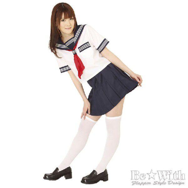 【放課後のいもうと[セーラー服]】学校だけの限定だけど、心のいもうと演じるから、かわいがってねっ！ポリエステル その他適応サイズ：Ｂ78〜88cm、W58〜70cm、Ｈ87〜95cmカラー：黒/白/赤セット内容：ブラウス・プリーツスカート・...