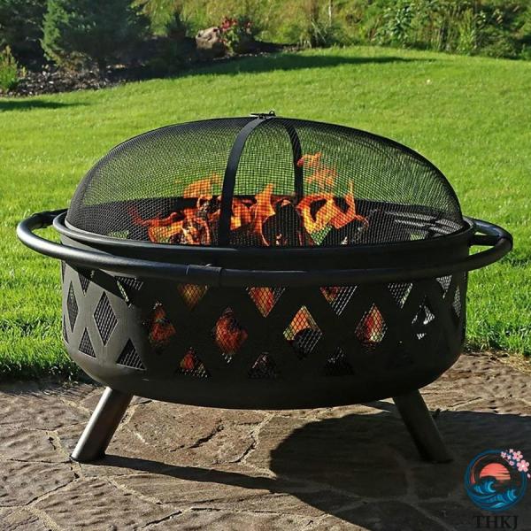 キャンプ用ストーブ ウッドストーブ 薪ストーブ 冷間圧延鋼材 携帯コンロ 頑丈 安定 環境保護 高燃焼効率 防風 耐熱 小型 焚火台 軽量 携帯便利 料理 串焼き バ