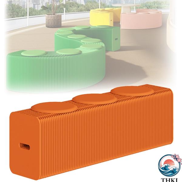 【革新的な折りたたみデザイン、自由な空間コントロール】折りたたみ ペーパースツール 独自のハニカムペーパー構造を採用したこのスツールは、簡単に展開、折りたたみ、組み合わせが可能で、様々な使用シーンに対応します。わずか数センチの厚さに折りたた...