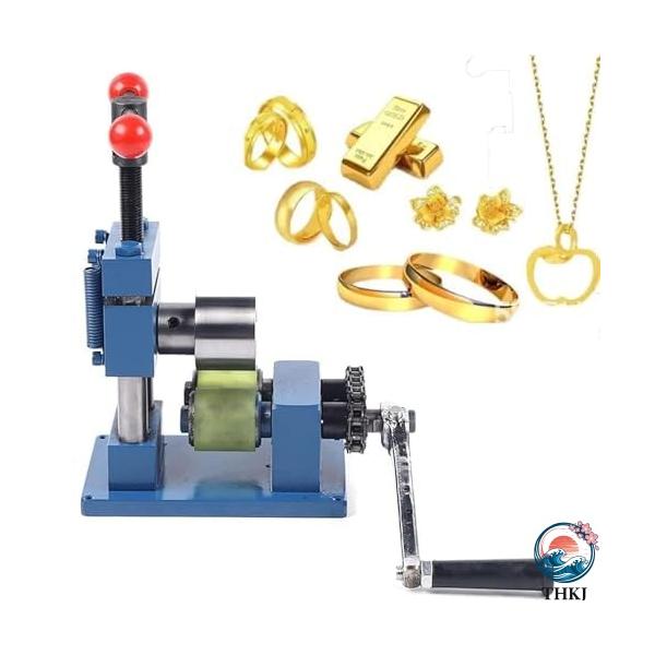 ? 【多機能曲げ機能】このジュエリーローリングマシンを使用すると、さまざまな種類のリングやブレスレットを簡単に成形して曲げることができます。サイズと素材の多様性があり、好みや顧客のニーズに基づいてカスタム製品を作成できます。? 【リングベン...