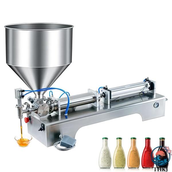 製品型番:?30-300ml製品サイズ:?100 x 28 x 70 cm色:?銀付属品:?ホッパー, 充填機本体商品の重量:?30 KG【空気圧駆動システム】 本機の使用にはエアーコンプレッサー（当製品には含まれません）が必要です。 エア...