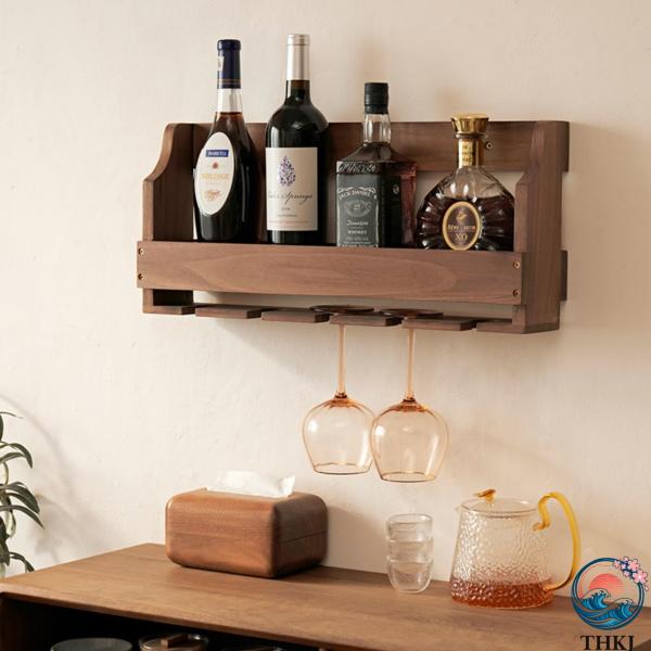 色:One Colorサイズ:90cm(35.43in)商品の重量:8 キログラム組み立て式:いいえ? 厳選された無垢材: 壁掛け式ワインラックは輸入された黒クルミ材で作られており、表面が繊細で、手触りが温かく、耐衝撃性、耐摩擦性、しっかり...