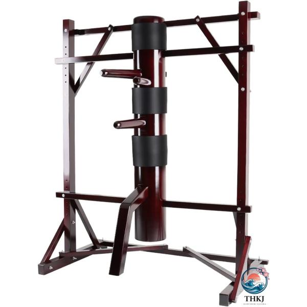 ? 【サイズ】あらゆる衝撃に耐えられる丈夫な木材で作られています。頑丈なフレームにより、過酷な条件でも安全に使用できます。複数のユーザーに合わせて高さを調整できます。数分で簡単に取り付けられます。? 【耐久性のある素材】頑丈な天然木で作られ...