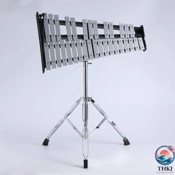 【32音タイプ】コストパフォーマンスに優れた初心者にもおすすめのグロッケンです。グロッケンの中では柔らかめの音がします。幹音・半音に段差が有るノーマルデザインで、よりハイクオリティーサウンドを実現。 【軽量コンパクト】付属専用ポータブルキャ...