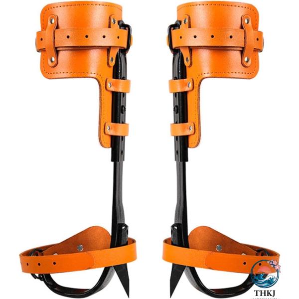 【商品】木登り器。ステンレス鋼構造: ツリー クライミング ネイルは高強度のステンレス鋼でできており、防錆、耐摩耗性があり、220 ポンドに耐えることができ、屋外での長期使用に適しています。その上、爪は鋭く硬いので、木登りを安全かつ効率的に...