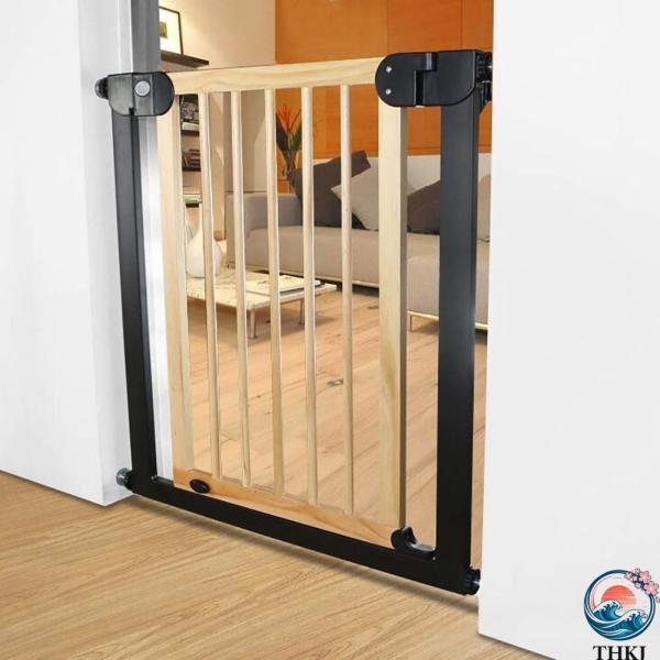 ? 安全ゲート目的：あなたの赤ちゃんが意志で歩き回り、誤って怪我をしてペットを隔離するのを防ぎます? 片手操作片手操作は、子供を保持しているときには、あなたがあなたの子供を保持しているときには素晴らしいです。? 安全ゲートの高さ：身長77C...