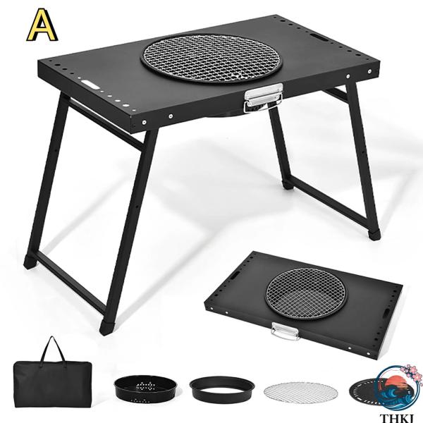 ? 【BBQグリル】標準的な3〜4人用のバーベキューグリルで、家族や友人と気軽に食事を楽しめ、アウトドアキャンプやビーチ、自宅の庭や屋上など、さまざまなシーンで本格的な料理が楽しめます。 はい。? 【豊富な付属品が付属】チャコールポット、断...