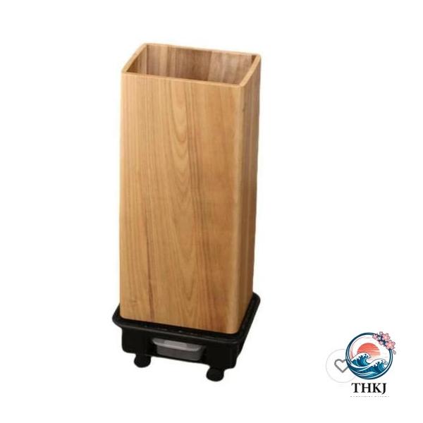 木製 傘立て 着脱式水受け皿付き キャスター付き 業務用 傘置き 傘スタンド 大容量 スリム設計 アンブレラスタンド スクエア 傘ホルダー 長傘収納 学校 会社 屋