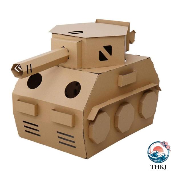 想像力が高まる楽しい仕掛けが一杯！このおもちゃで遊ぶことで、赤ちゃんの想像力と創造性を刺激し、子供の思考を豊かにすることができます。使わなくなったら楽々処分が出来る！こどもの成長は早いもの。飽きて使わなくなった時の破棄は普通のダンボールと同...