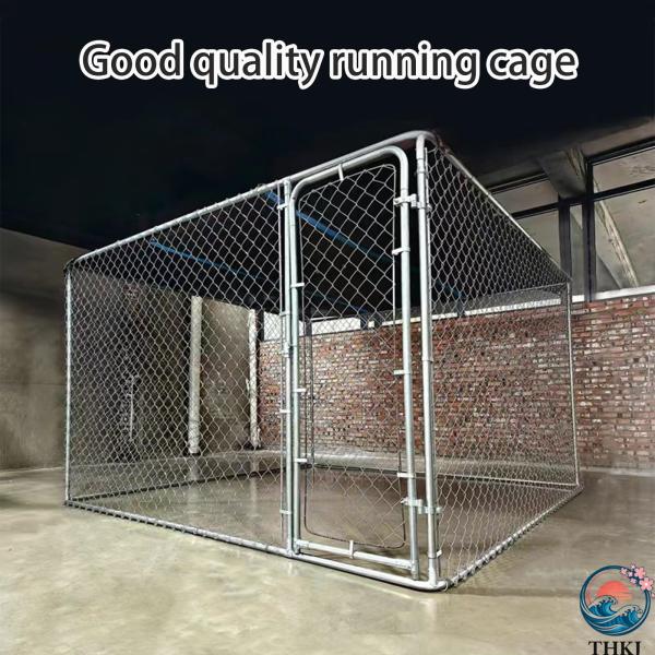 ? 大型の金属製鶏小屋は、高品質の鋼管と亜鉛メッキ技術で作られており、耐久性があるため、屋外で錆びる心配はありません。鋼管は、強風や雨でも十分に安定しています。? 鶏小屋の壁は、ダイヤモンド型のメッシュで作られており、頑丈で耐久性があり、損...