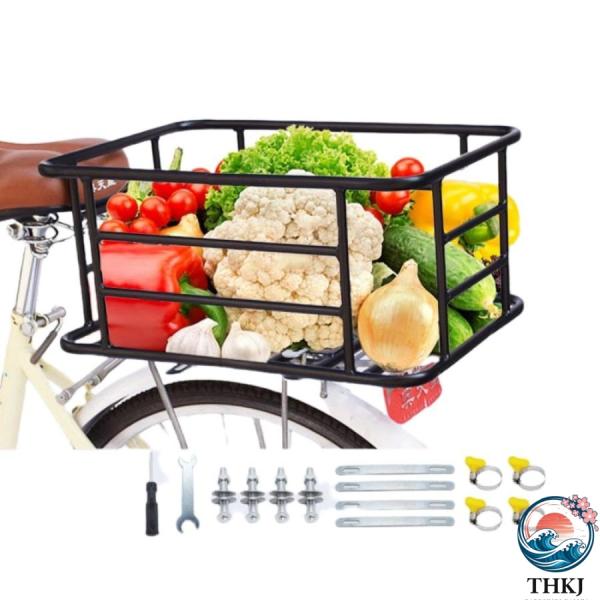 【自転車バスケット】：Sariny自転車ワイヤーバスケットは金属素材で作られており、毎日の使用に耐久性があり、高強度、防水性、滑らかで手触りが快適です。取り外し可能なデザインで、簡単にインストールできます。【高耐久】：Sariny大容量の取...