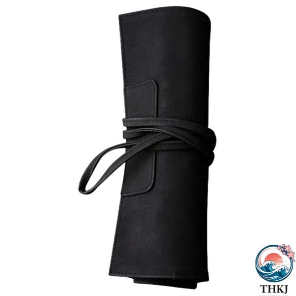 1.材料：つや消しPUレザー製で、耐摩耗性と耐久性があり、つや消しの感触があります。 刃を損傷や傷から守ります。お支払いは販売店舗（株式会社ドラゴンシティ）専用商品をご確認ください。2.サイズ：巻いた長さ26cm、広げた長さ47cm。手動測...