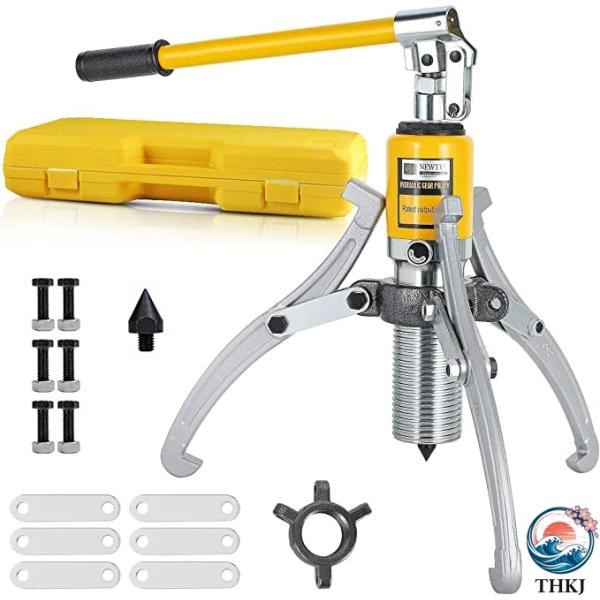 ? 【用途】ベアリングとシャフトを分離させる分解工具です。各種機械装置のプーリー、ギア、ベアリングなどの取り外しに応用できます。? 【仕様】出力(T)：10 ◇最大水平距離/スプレッド(mm)：250 ◇最大垂直距離/リーチ(mm)：160...