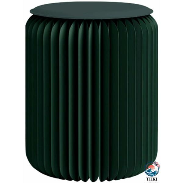 【サステナブルな素材で安心】折りたたみ ペーパースツール モダンで洗練された家具 - リサイクル可能な高品質クラフト紙を採用したエコ素材。蜂の巣状のハニカム構造が衝撃を吸収し、安定性と耐久性も兼ね備えており。環境配慮と実用性を両立したエコ志...