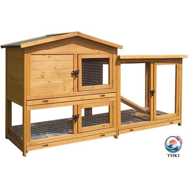 【家庭用鶏小屋】：鉄製の鶏小屋は木製の鶏小屋とは異なり、サイズが小さく、家族での使用に適しています。折りたたむのが簡単で、家庭や屋内のペットショップでの使用に適しており、鶏だけでなく、鳩、アヒル、猫、犬、ウサギにも適しています。 ? 【長寿...