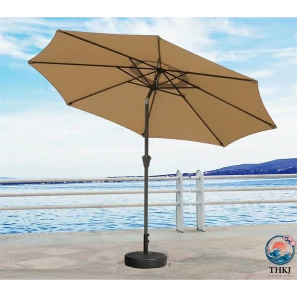 ガーデンパラソル ビーチパラソル 日よけ 日傘 台座なし チルト 角度調節 ガーデニング キャンプ リゾート 折りたたみ 折り畳み アウトドア おしゃれ