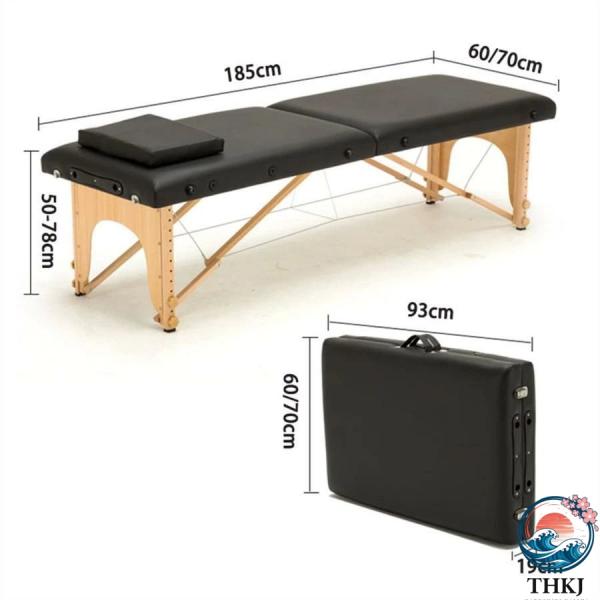 【素材】 当店のマッサージベッドは、お客様にご安心してお使い頂く為に、ドイツ産の“ブナの木”を使用しています。ナの木は、衝撃に強いため、スキー板としても使用される事が多く、特徴としては、 ・ 木目がきめ細かく、接着性に優れている ・ 重厚で...