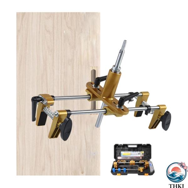 【用途】ドアロックホールオープナーキットは、ホテルのドア、セキュリティドア、ドアロック改造の設置用に設計されています。 ドアロック ジグキットは、新しいロックホールを開き、偏心ロックホールを開き、パスワードロックの変更、指紋ロックの変更に使...