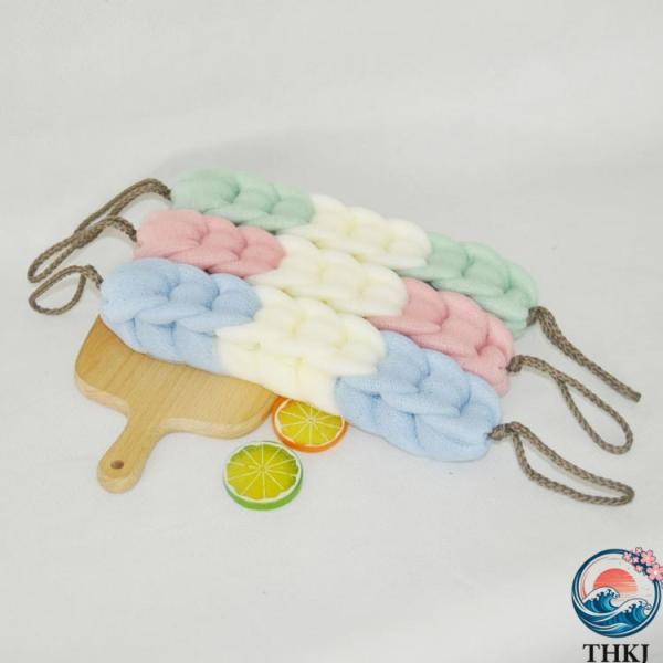 ボディケア 泡立ち ボディウォッシュ 紐付き バス用品 風呂用品 体洗い 体洗い 濃密泡 泡立てネット ボディタオル