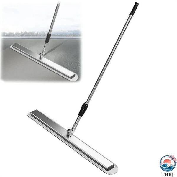 軽量且つ頑強なステンレス鋼製です。 自在金具付なので柄の角度を自由に調節できます。 ヘッドが360°調整可能です。 ハンドルが1200〜2200mmまで伸縮可能です。 コンパクトに収納でき、狭い箇所の作業も容易です。 コンクリート打設後のア...