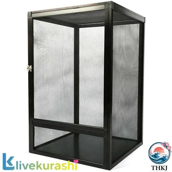 爬虫類用品アルミニウム合金育種箱トカゲカメレオン保護育種ケージ組み立て換気昆虫箱