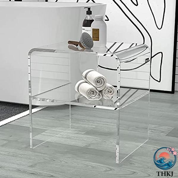 耐久性：傷や渋滞に耐性！あなたはガラスのような表情を愛していますか？繊細なガラステーブルとは異なり、私たちのホワイエ植物スタンドは、ペッ高品質アクリル：アクリル、プレキシグラスとしても知られています。これらの現代のベッドサイドのテーブルは特...