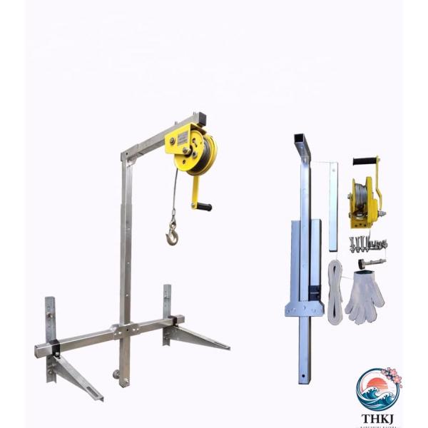 最大荷重：100kg名称: ウインチクレーンツール高さ調節可能：0.75〜1.25mウインチモデル: 20 m折りたたみ可能かどうか：折りたたみ可能名称：ウインチクレーンツール　高さ調節可能：0.75〜1.25m　最大荷重：100kg　折り...