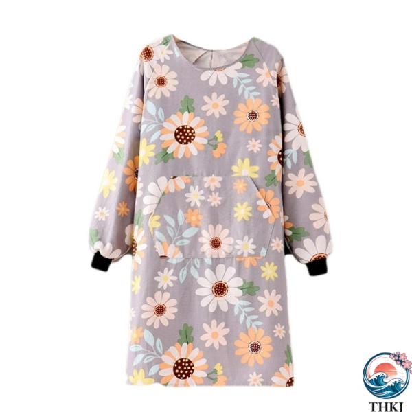 メイン素材：ポリエステル素材：ポリエステル 　サイズ：割烹着の長さ：約92cm　エプロンの長さ：76cm　（身丈は、エプロンの胸元の一番上の部分から一番下の膝元の裾までで計測長です。）　　　【プレゼント】母の日プレゼントや、誕生日ギフト、友...