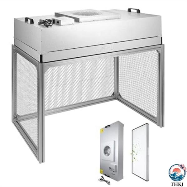 高品質構造：この層流フードは、耐久性と耐食性に優れた高品質の純アルミニウム素材で作られており、過酷な産業環境や実験室環境でも長期にわたる耐久性を保証します。 ? 高効率ろ過システム: HEPA 高効率フィルターを装備したエアフロー クリーン...