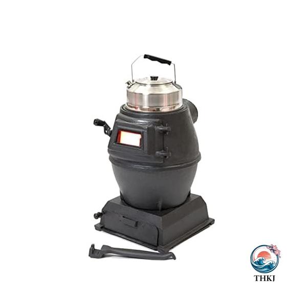 ? ポータブルミニストーブは、材料を燃やすことができる限り、石炭、fire、枝、木製チップなどの天然の燃料源を使用します。純粋な鋳鉄製で、正味重量は10.9kgです。中：14.5kg。大きなサイズ：21kg? 熱出力と高効率：炉は完全に溶接...