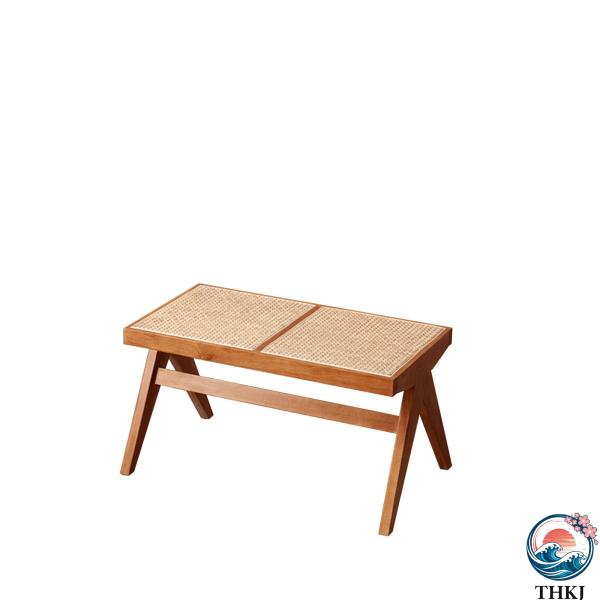 色:Walnut colorサイズ:40cm/16in商品の重量:8 キログラム? クラシックでレトロな籐の要素: ダイニングベンチシートは、六角形の目編み技術を使用したユニークな籐編みで、強くて丈夫で、長時間座っても壊れません。現在人気の...