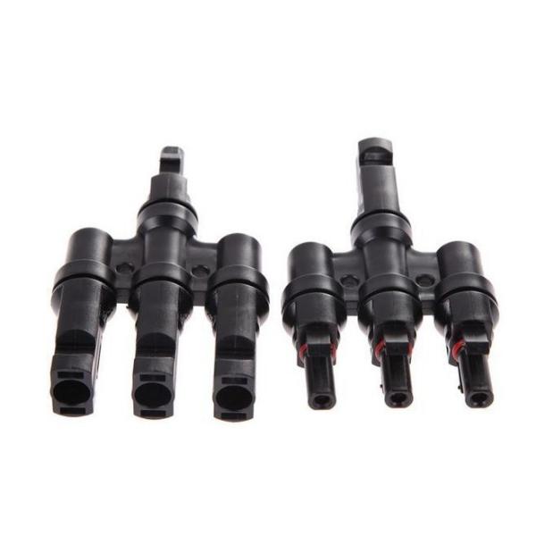 配送はネコポスです。日時指定は、宅急便をご利用ください。・MC4 コネクター並列用 Y型 3分岐/コネクタ 1セット ・MC4型コネクターの付いたソーラーパネルを並列接続する際に必要なコネクターです。 ※入荷時によって、若干デザイン、仕様当...