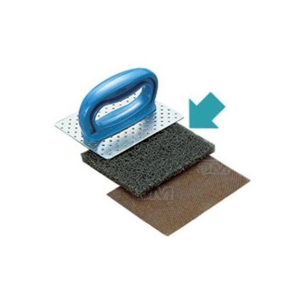 【発売日：2020年03月29日】3M/スリーエム/スコッチブライト/スポンジ/たわし/洗う/キッチン/食器/厨房/グリドル商品名：グリドルパッド　低温用入数：10枚/箱サイズ：100mm×150mmカラー：グレー材質：ナイロン不織布耐熱温...