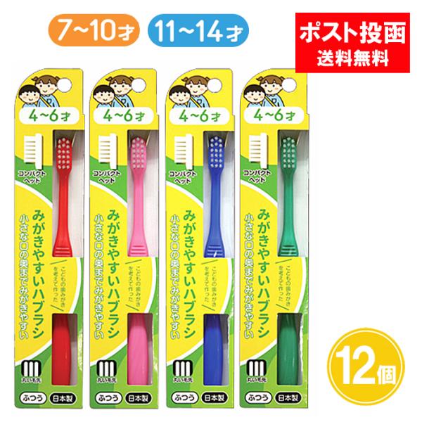 【名称】みがきやすいハブラシこどもの歯みがきを考えて作った歯ブラシです。それぞれの年代に合わせて工夫がいっぱい！【内容量】1本入り×12個【毛のかたさ】ふつう【材質】柄/ポリプロピレン、毛/ナイロン【耐熱温度】80℃【生産国】日本製【メーカ...