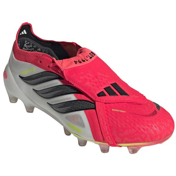 【メーカー】adidas（アディダス）【カテゴリー】サッカー【分類】スパイク【商品説明】ナノストライク+メッシュが羽のように軽い柔らかさを実現し、一体型のラバーグリップ要素が、様々なピッチコンディションで精確なキックを可能にする。Power...