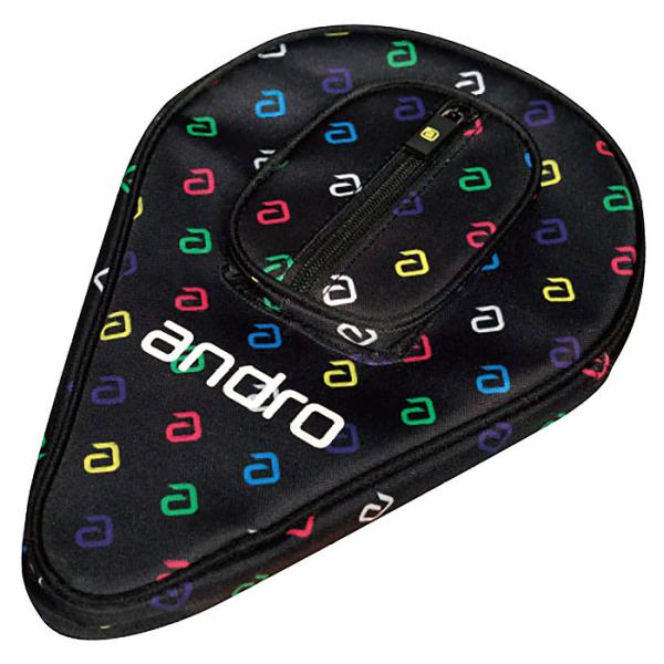 【メーカー】andro（アンドロ）【カテゴリー】卓球【分類】ケース【商品説明】カラーリングが豊富なラケット1本用ケース。ボール収納ポケット付き。【カラー・仕様・サイズ】素材：ポリエステル100%生産国：中国