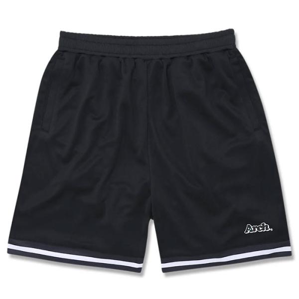 【メーカー】ARCH（アーチ）【カテゴリー】バスケットボール【分類】プラクティス パンツ【商品説明】ウエストの切り替えデザインと裾部のラインが特長の、オールラウンドに活躍するショーツ。フロントの左足にベーシックロゴを配置、バックの右足にはス...