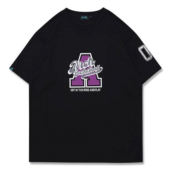 【メーカー】ARCH（アーチ）【カテゴリー】バスケットボール【分類】Ｔシャツ【商品説明】Archの「A」を基調にカーシブフォントのグラフィックを描いたDRY-Tシャツ。吸汗・速乾性に優れ、サラッとしたポリエステル素材を採用。【カラー・仕様・...