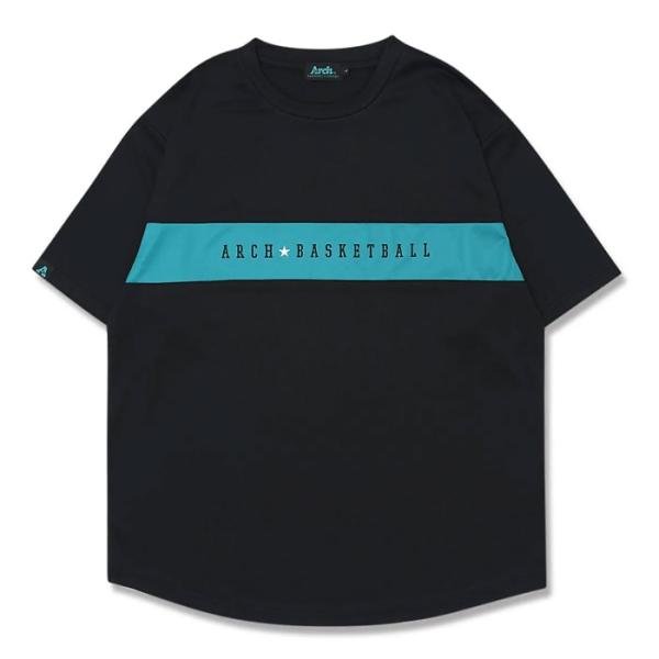 【メーカー】ARCH（アーチ）【カテゴリー】バスケットボール【分類】Ｔシャツ【商品説明】ARCH☆BASKETBALLをフロントの切り替えラインに配置したDRY-Tシャツ。吸汗・速乾性が高く、肌触りの柔らかいポリエステルを採用。【カラー・仕...