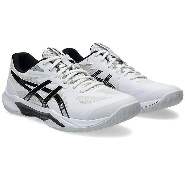 【メーカー】asics（アシックス）【カテゴリー】バレーボール【分類】シューズ【商品説明】柔軟性と安定性を追求したステップアップモデル。アッパーはソフトで柔軟なメッシュを採用し通気性を高めています。またサイドに搭載されたSTABLETRUS...