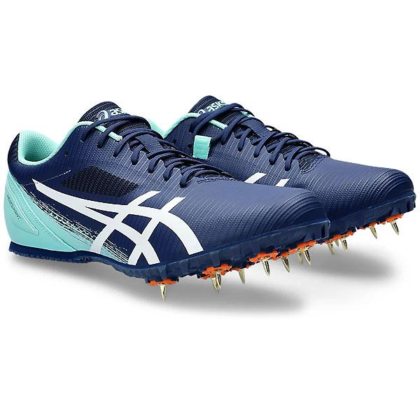 【メーカー】asics（アシックス）【カテゴリー】陸上・ランニング【分類】スパイク【商品説明】高反発、接地した瞬間に感じる反発でスプリント競技を主に専門とする方へオススメ。脚の負担軽減を目的としたARCHWRAPとアウターソールプレートを採...