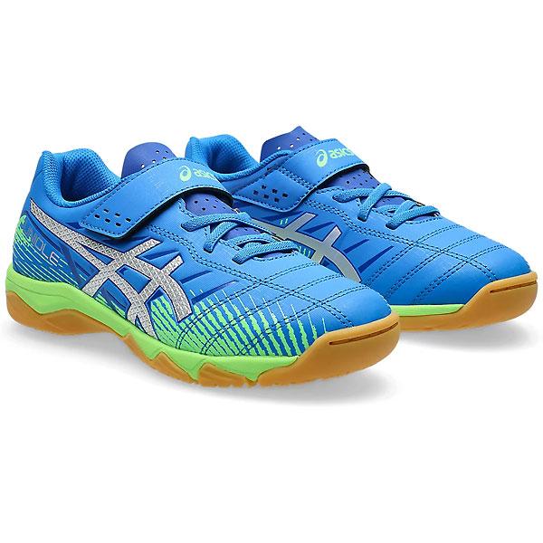 【メーカー】asics（アシックス）【カテゴリー】フットサル【分類】シューズ【商品説明】成長中の子供の足をサポートするためにキッズ専用ラストで設計されており、ベルトでフィット感を調節可能。アッパーに内蔵した成型ヒールカウンターでかかとをしっ...